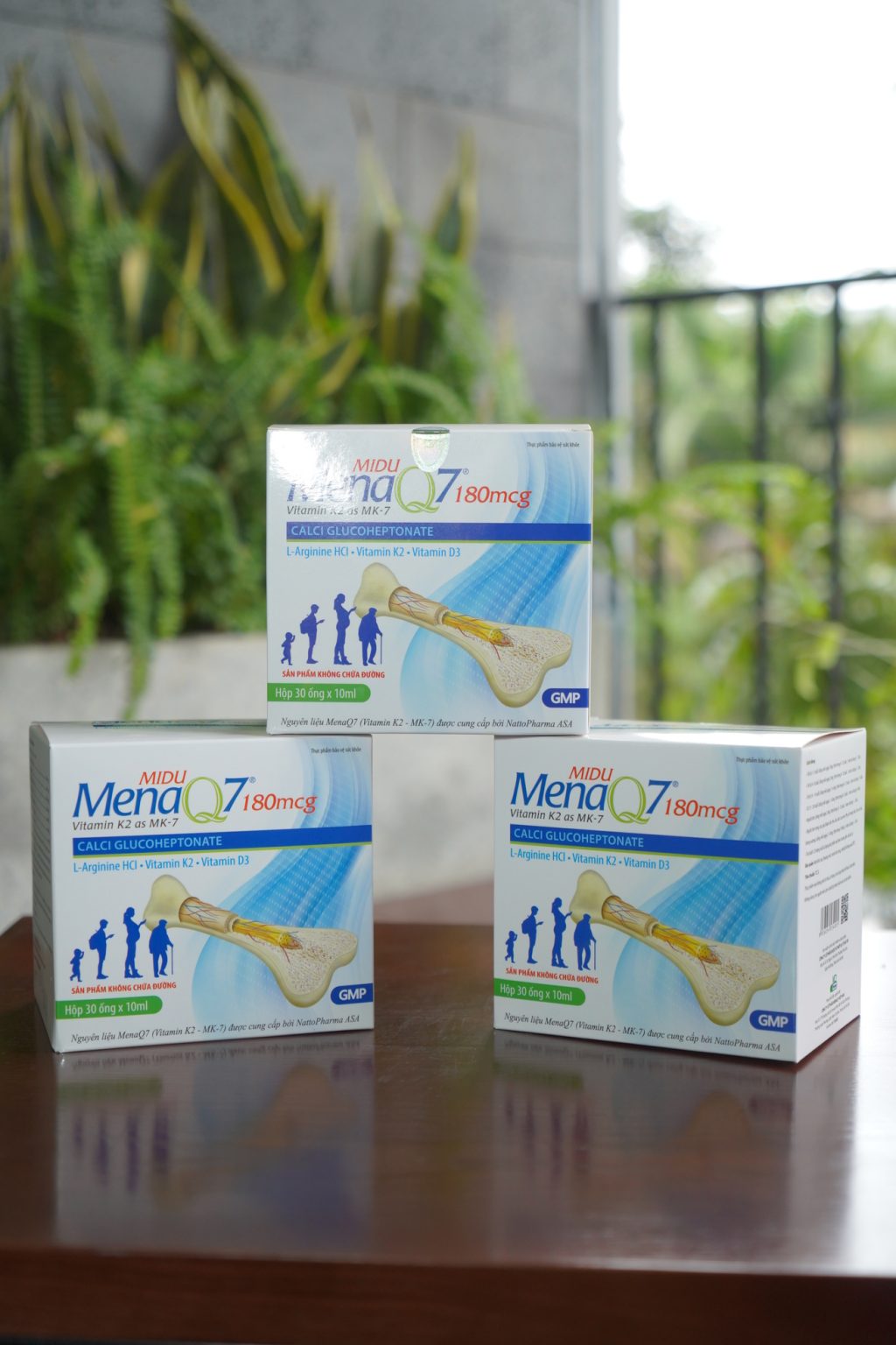 Midu MenaQ7 180 - Thực phẩm phát triển chiều cao và bổ sung canxi cho ...