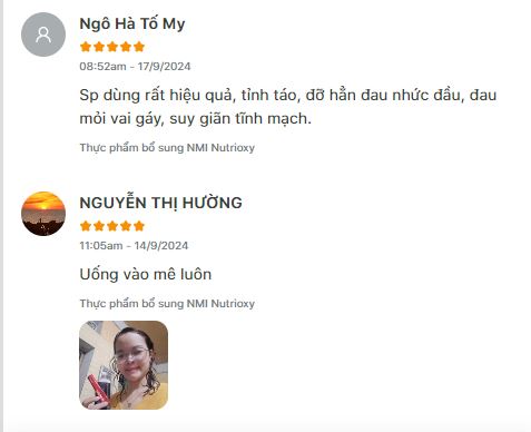 Gói lẻ 70k - NMI NUTRIOXY Thực phẩm bổ sung - Chống Oxy Hóa