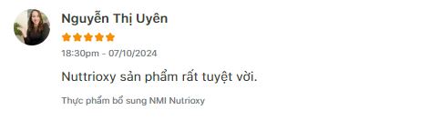 Gói lẻ 70k - NMI NUTRIOXY Thực phẩm bổ sung - Chống Oxy Hóa